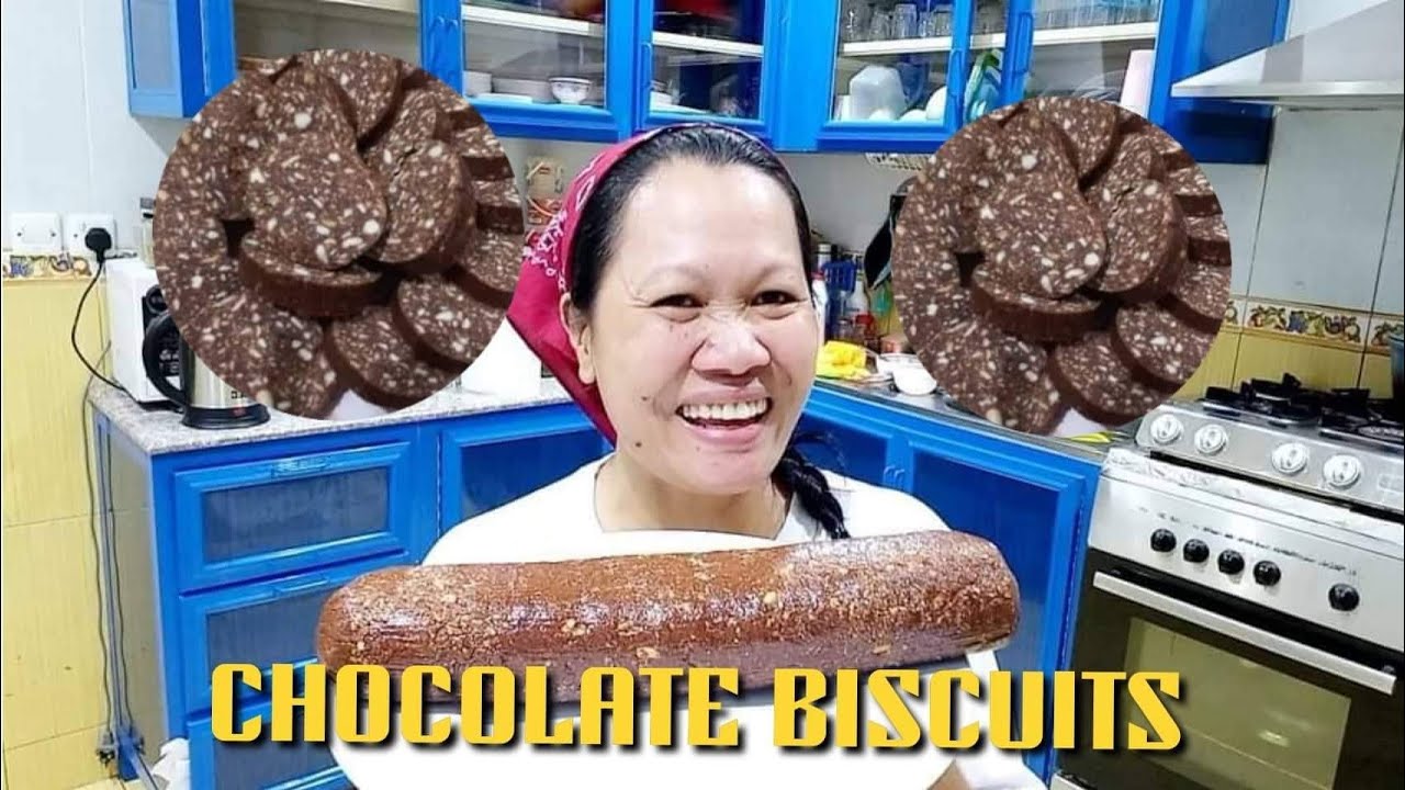 MY CHOCOLATE BISCUITS 🍫 ♥ 🍫 - YouTube