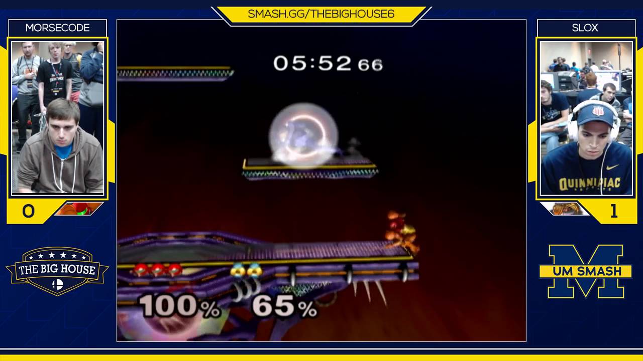 TBH6 SSBM - MorseCode (Samus) vs Slox (Sheik) - Smash Melee - YouTube