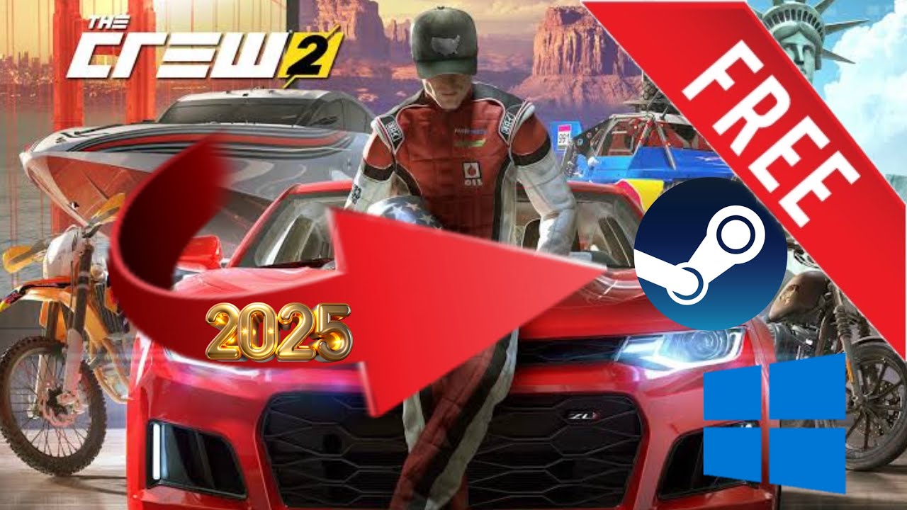 تحميل thé crew 2 مجانا على steam 2025 🤩 ️ - YouTube
