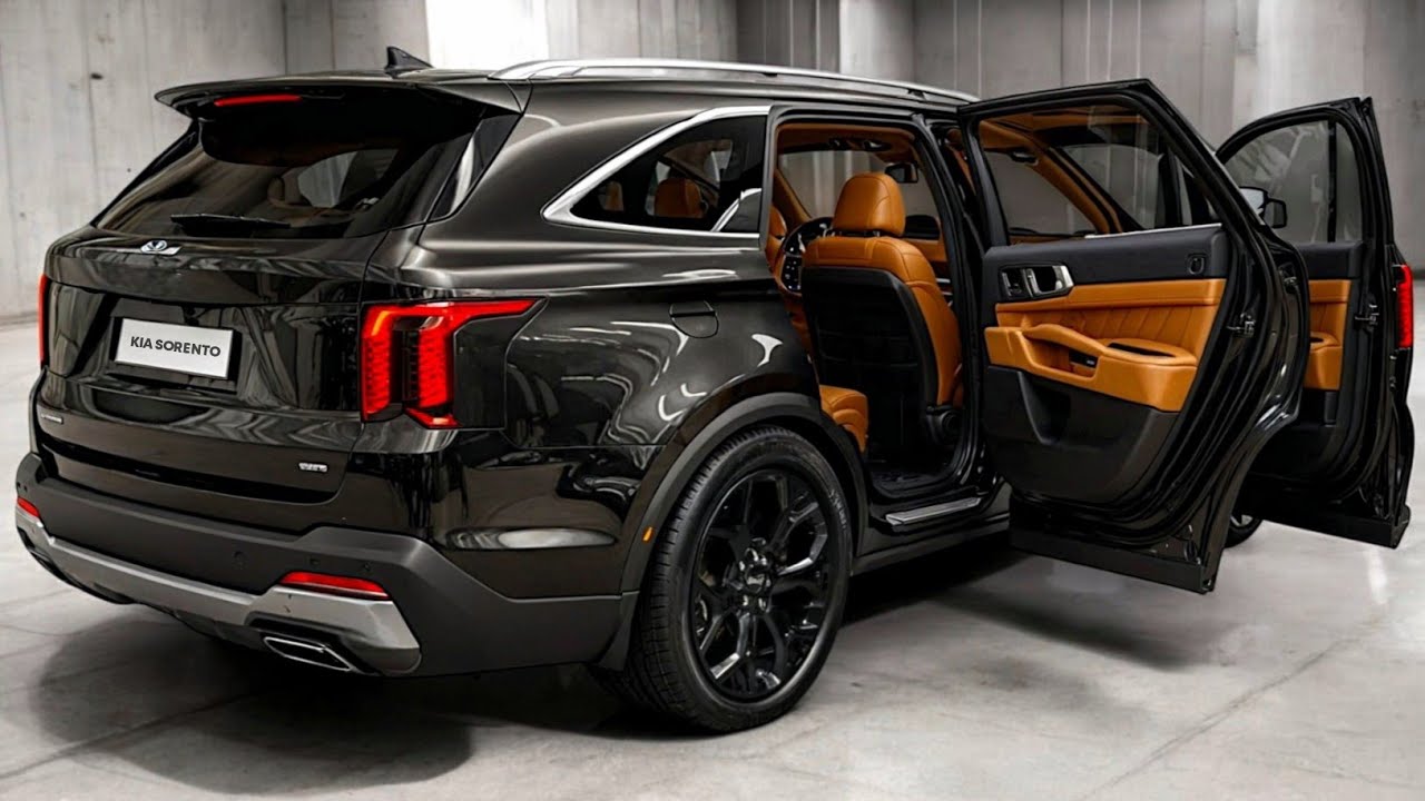2025 Kia Sorento New Facelift Turbo Mid-size Family Luxury SUV ...
