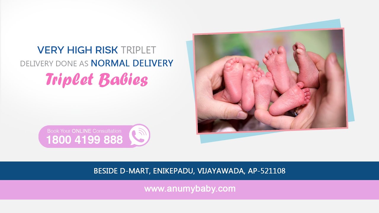 triplet delivery as normal delivery1 - YouTube