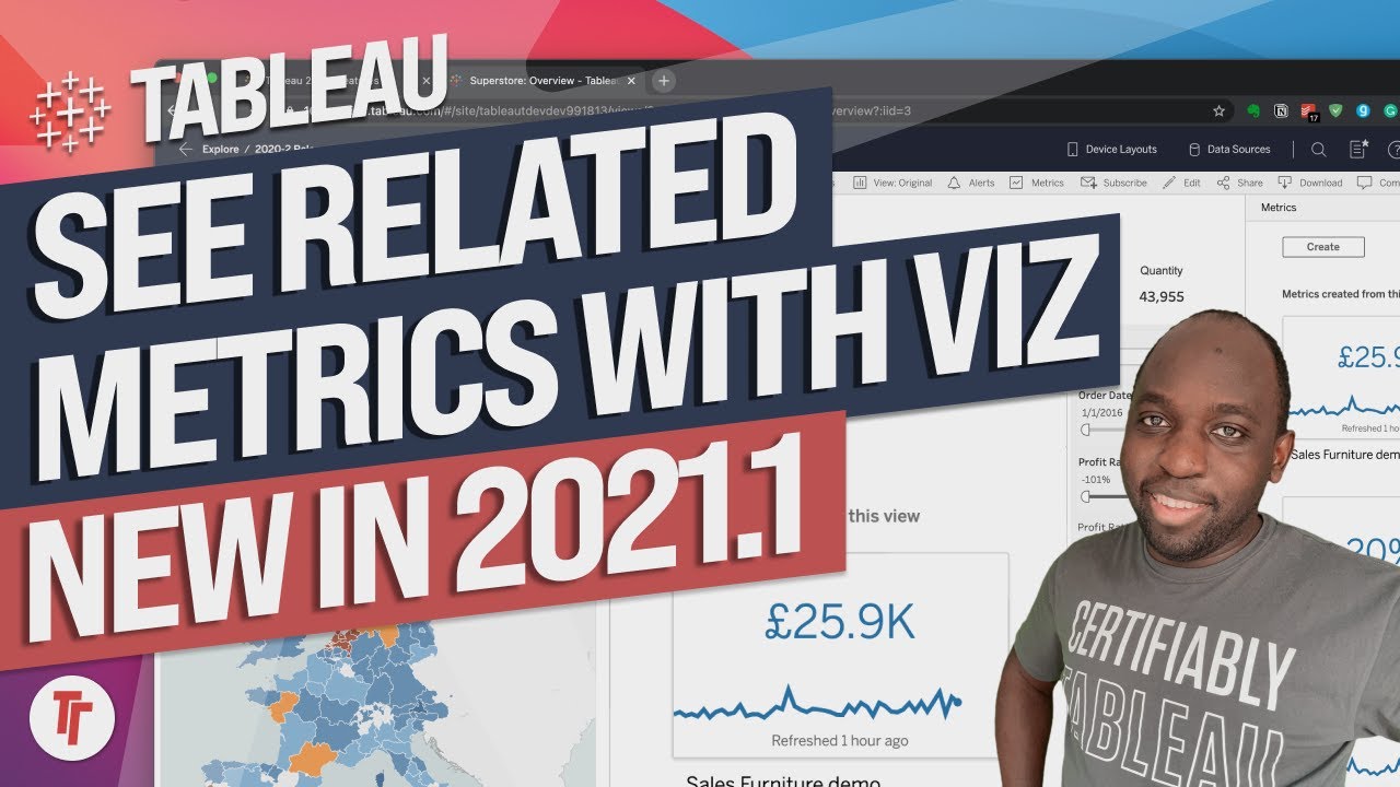 See related metrics: New inTableau 2021.1 - YouTube