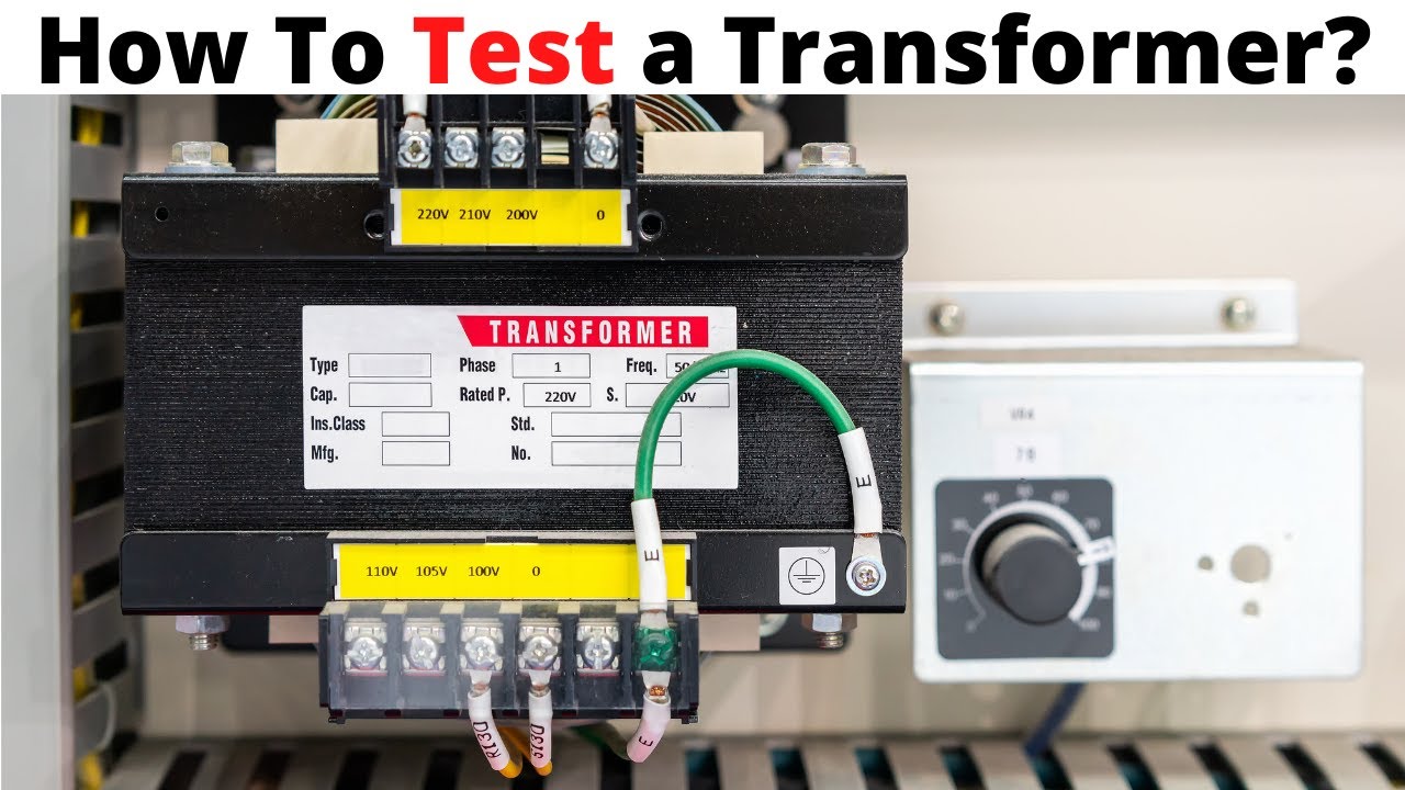 HVAC: How To Check A Step Down Transformer (HVAC Transformer ...