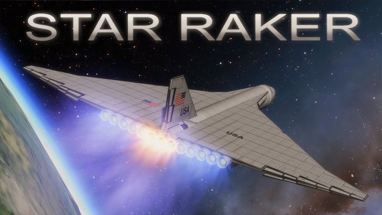 SSTO STAR RAKER STOCK REPLICA. - YouTube