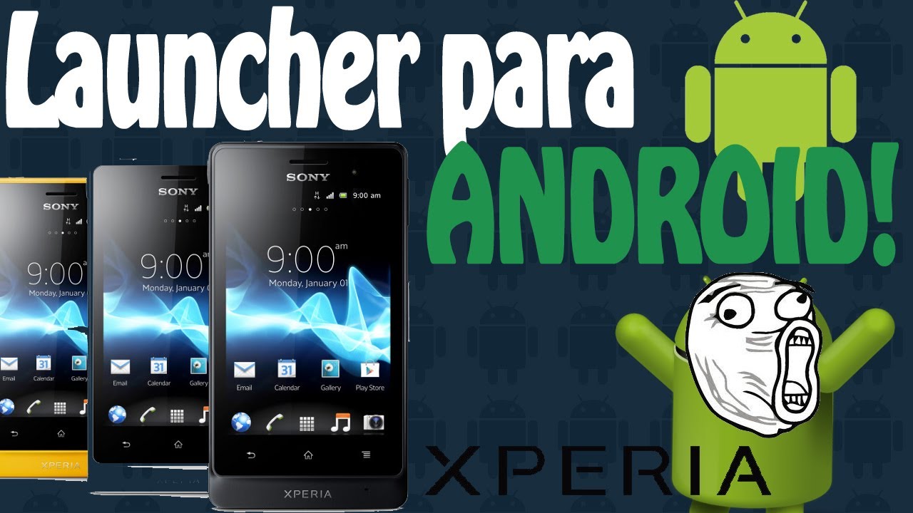 Instala el Launcher de Xperia en tu Android! GRATIS-APK! - YouTube