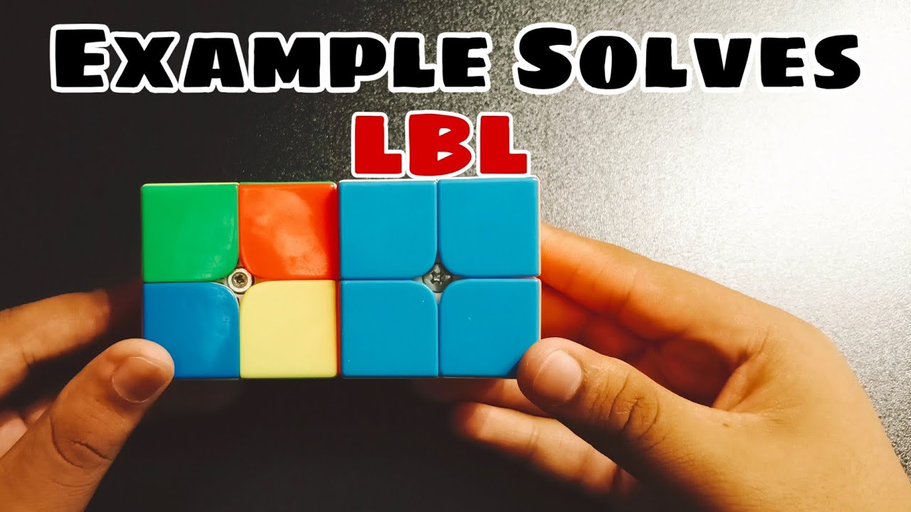 2x2 Rubik's Cube Example Solves | Walkthrough Solves. (Begginer's ...