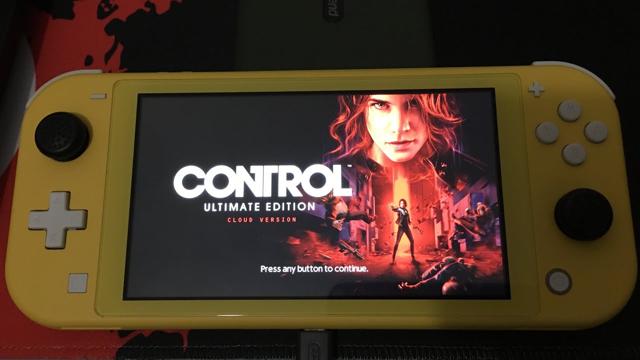 Control gameplay on Switch Lite（Nintendo cloud gaming） - YouTube