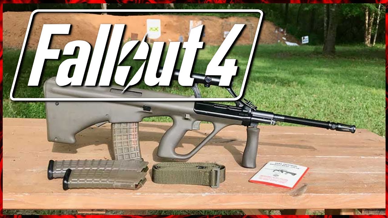 AUG AR Weapon’s Mod | Fallout 4 Mods ᴴᴰ - YouTube