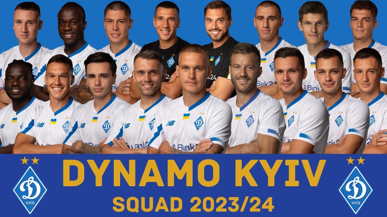 FC DYNAMO KYIV Squad Season 2023/24 | Dynamo Kyiv | FootWorld - YouTube