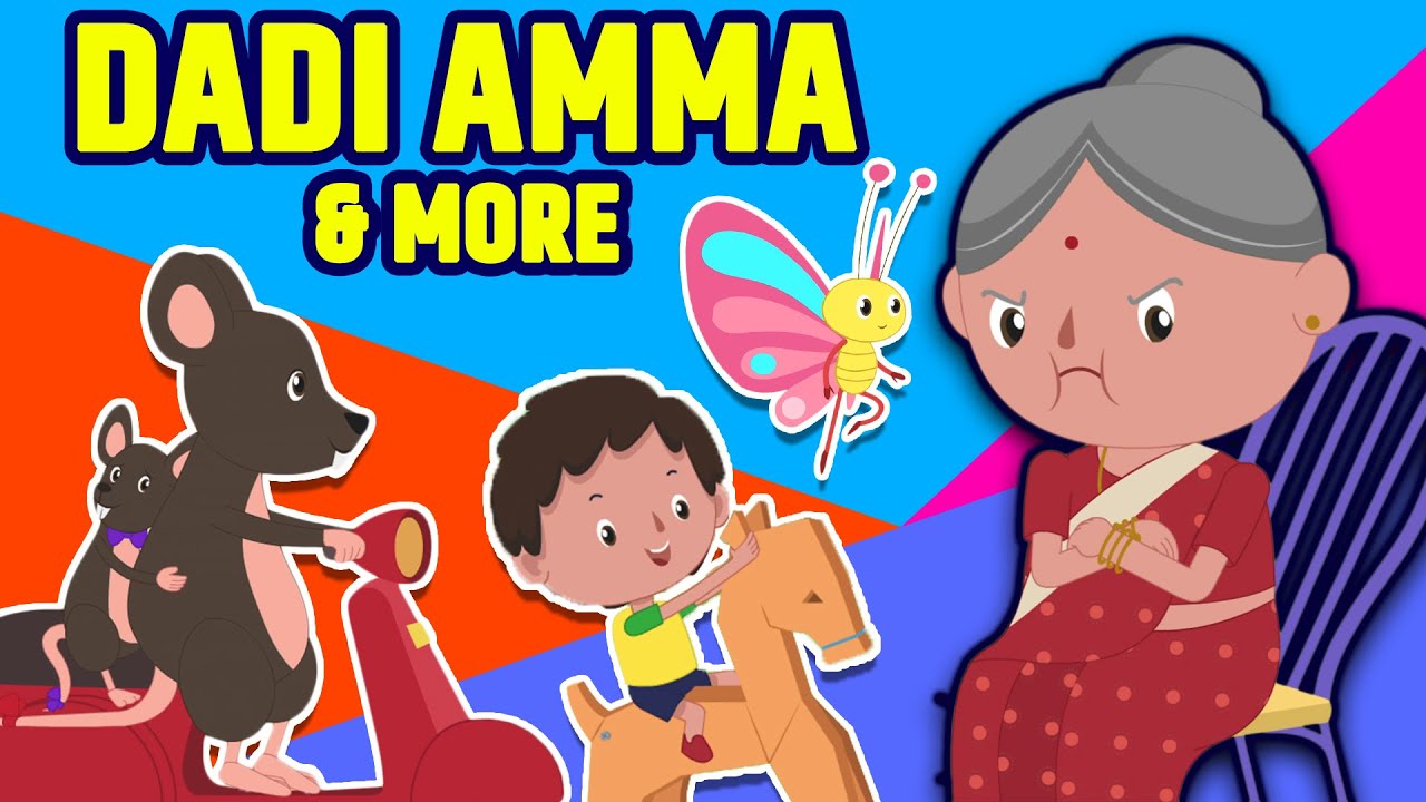 Dadi Amma Dadi Amma Maan Jao & More | Hindi Nursery Rhymes | Hindi Poem ...