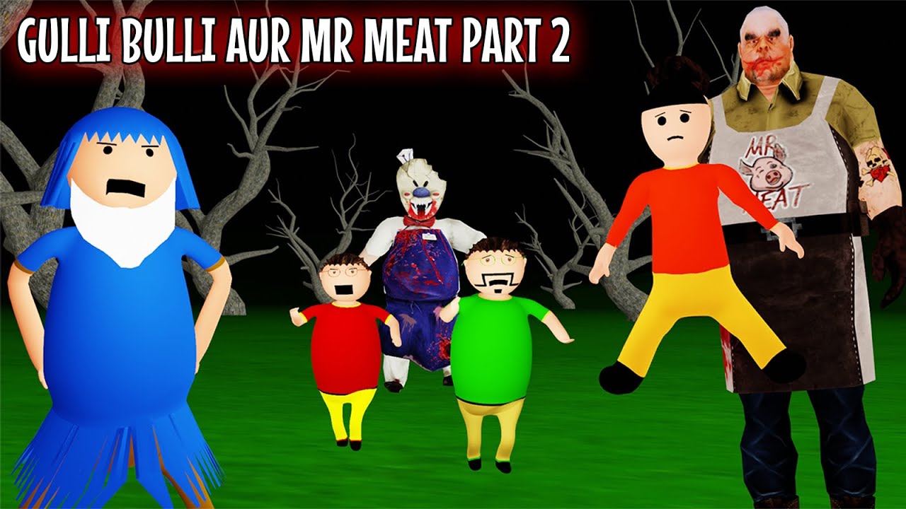 Gulli Bulli Aur Mr Meat Part 2 | Gulli Bulli | Cartoon | Horror Story ...