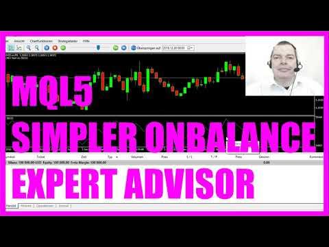 MQL5 TUTORIAL DEUTSCH - SIMPLER ONBALANCE EA - YouTube