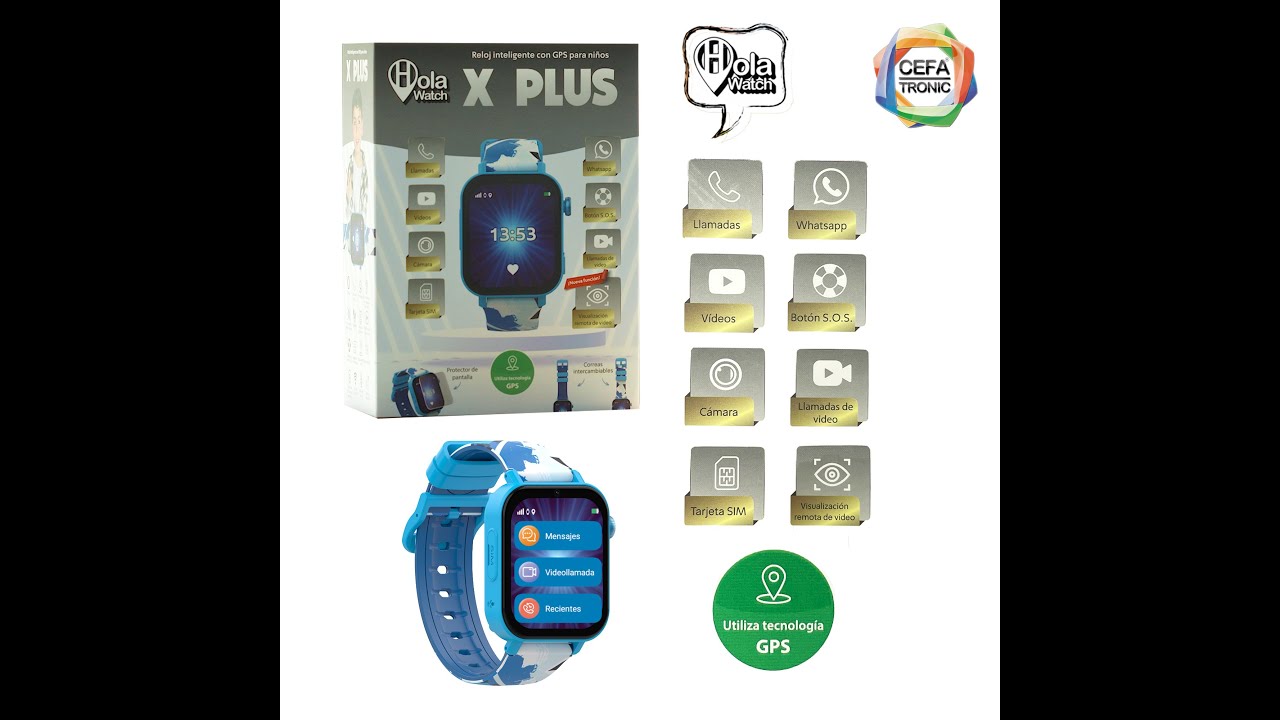 HOLAWATCH XPLUS VIDEO TUTORIAL - YouTube