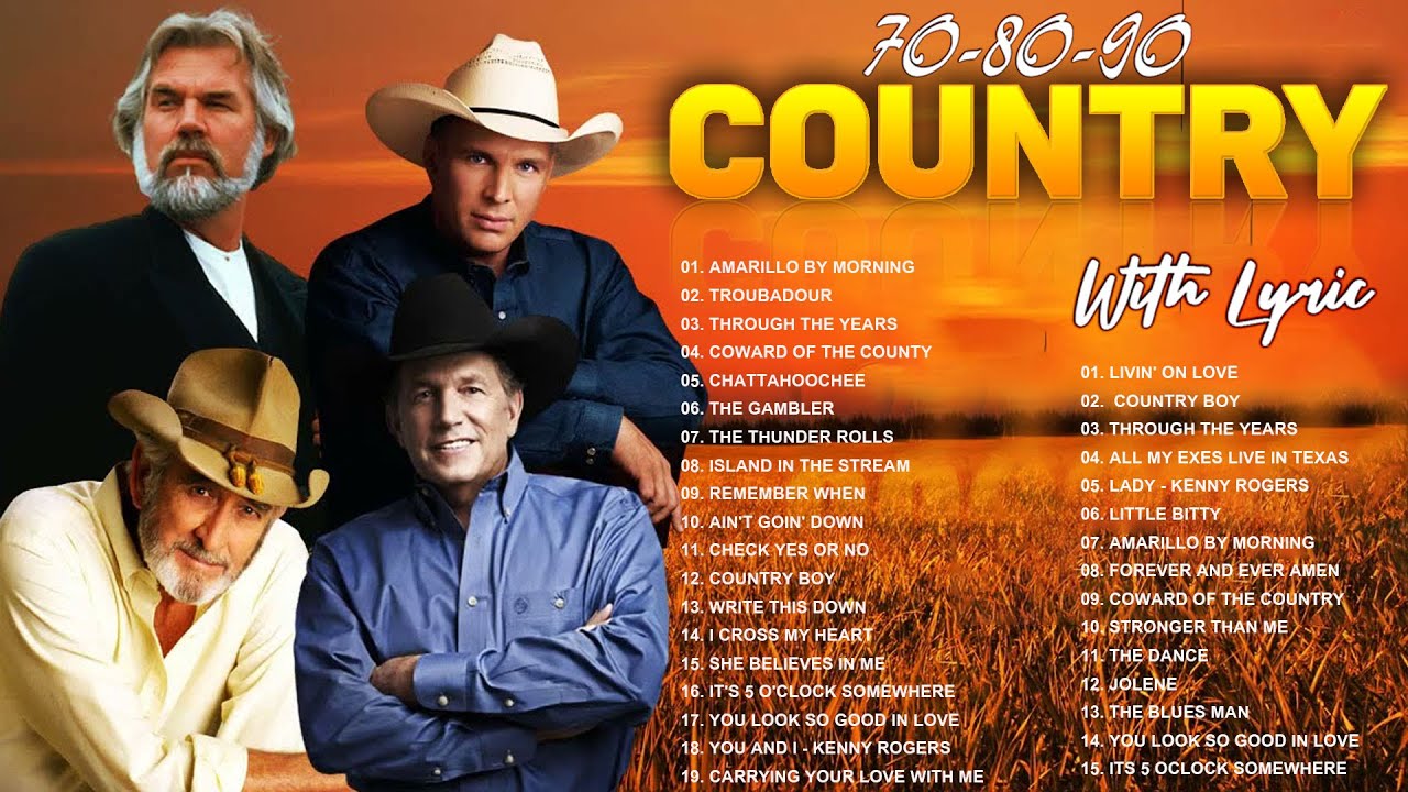 Kenny Rogers, George Strait, Alan Jackson, Jim Reeves - Best Legends ...