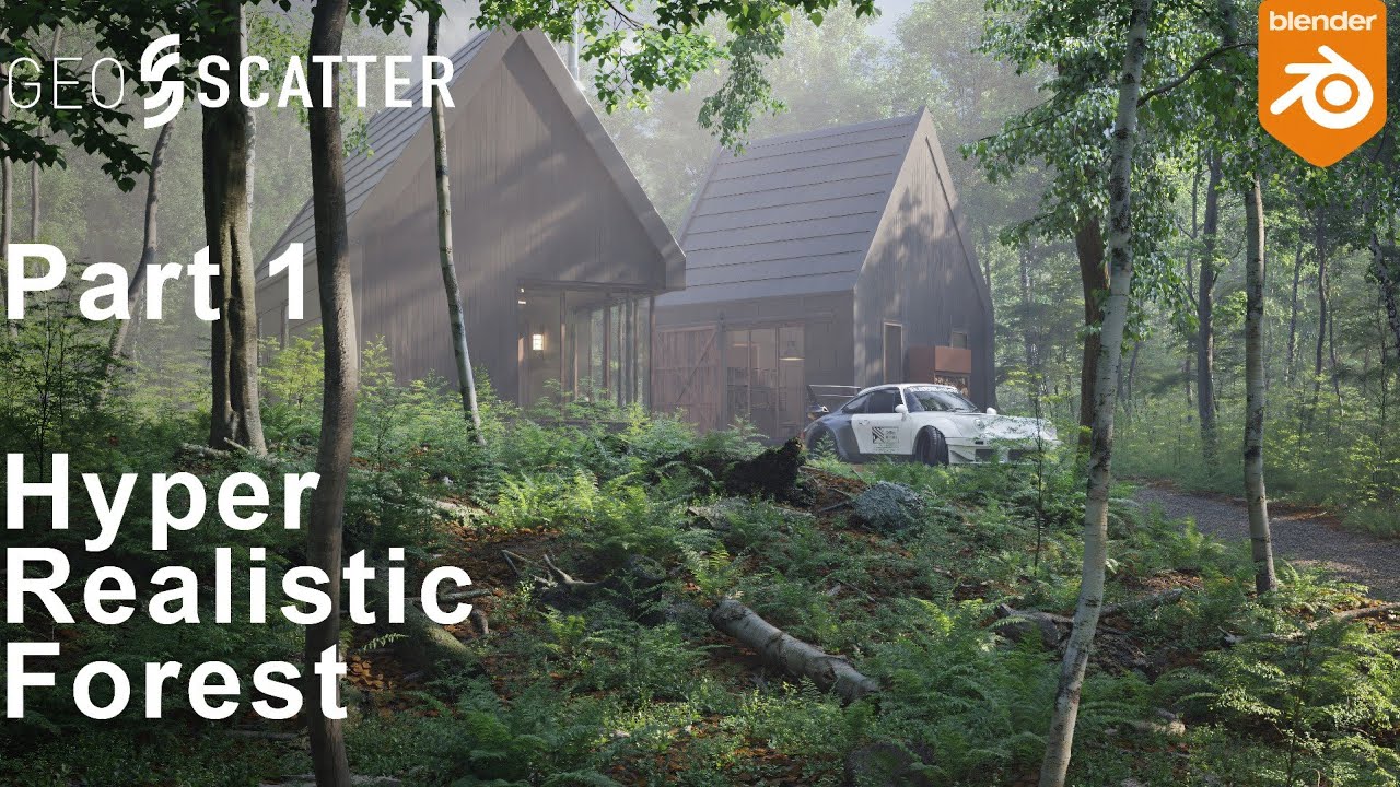 Blender Hyper-Realistic Forest Tutorial – Part 1: Ground & Tree ...
