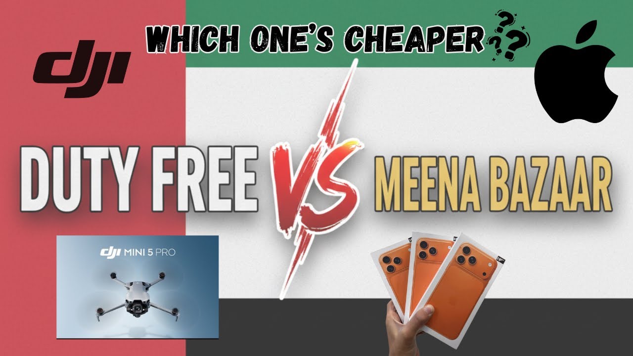 DUBAI AIRPORT IS CRAZY | IPHONE, DRONES IN DUTY FREE | VAT REFUND ...