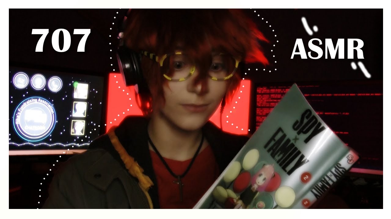 big brother 707 helps you sleep 🥤💻 [ leather, tapping, personal ...