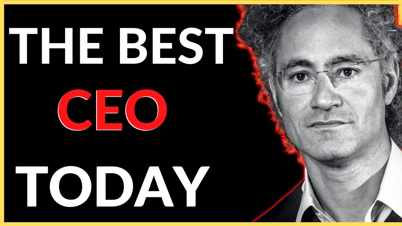 This Is Why PALANTIR CEO Alex Karp Is The BEST CEO | Adressing Insider ...
