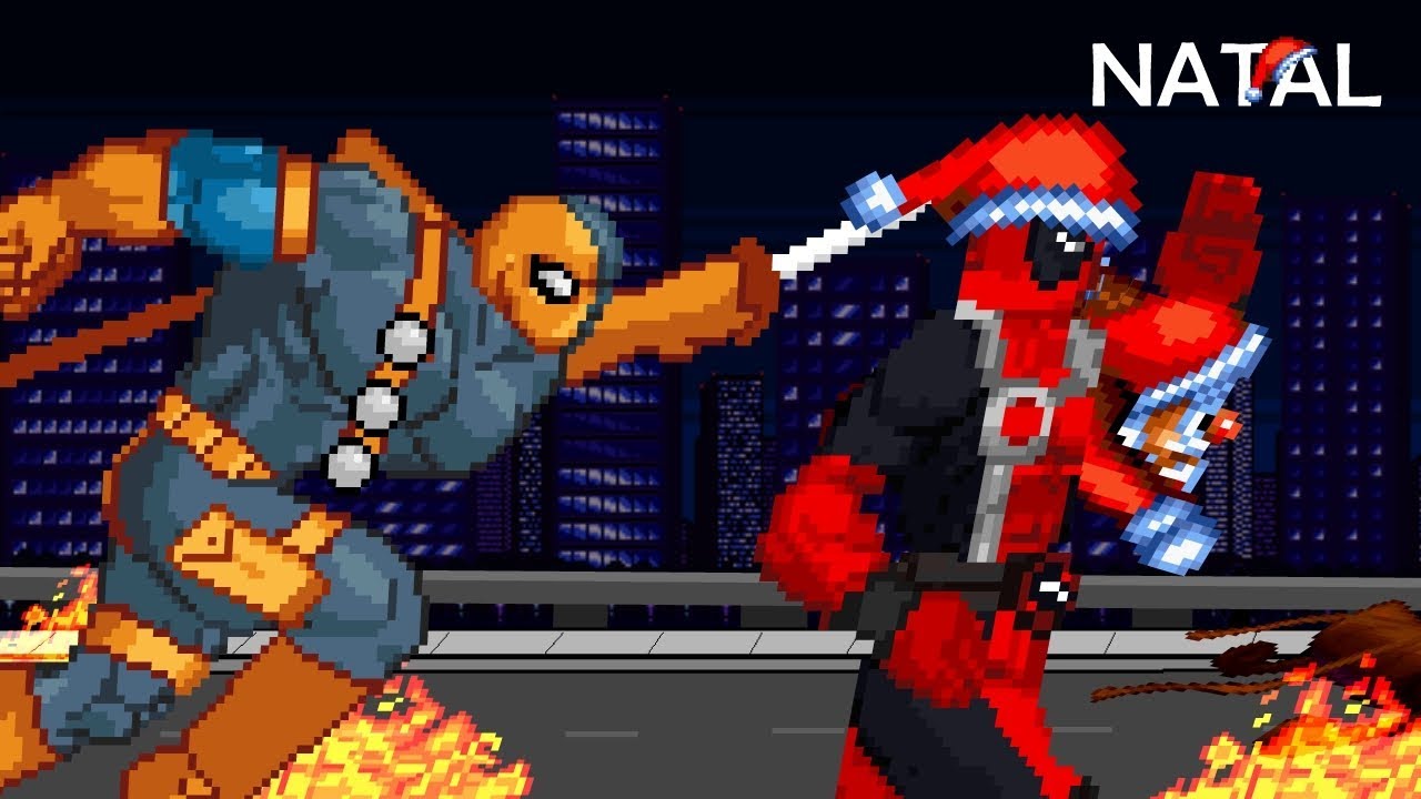 O Natal com o Deadpool (sprite animation) - YouTube