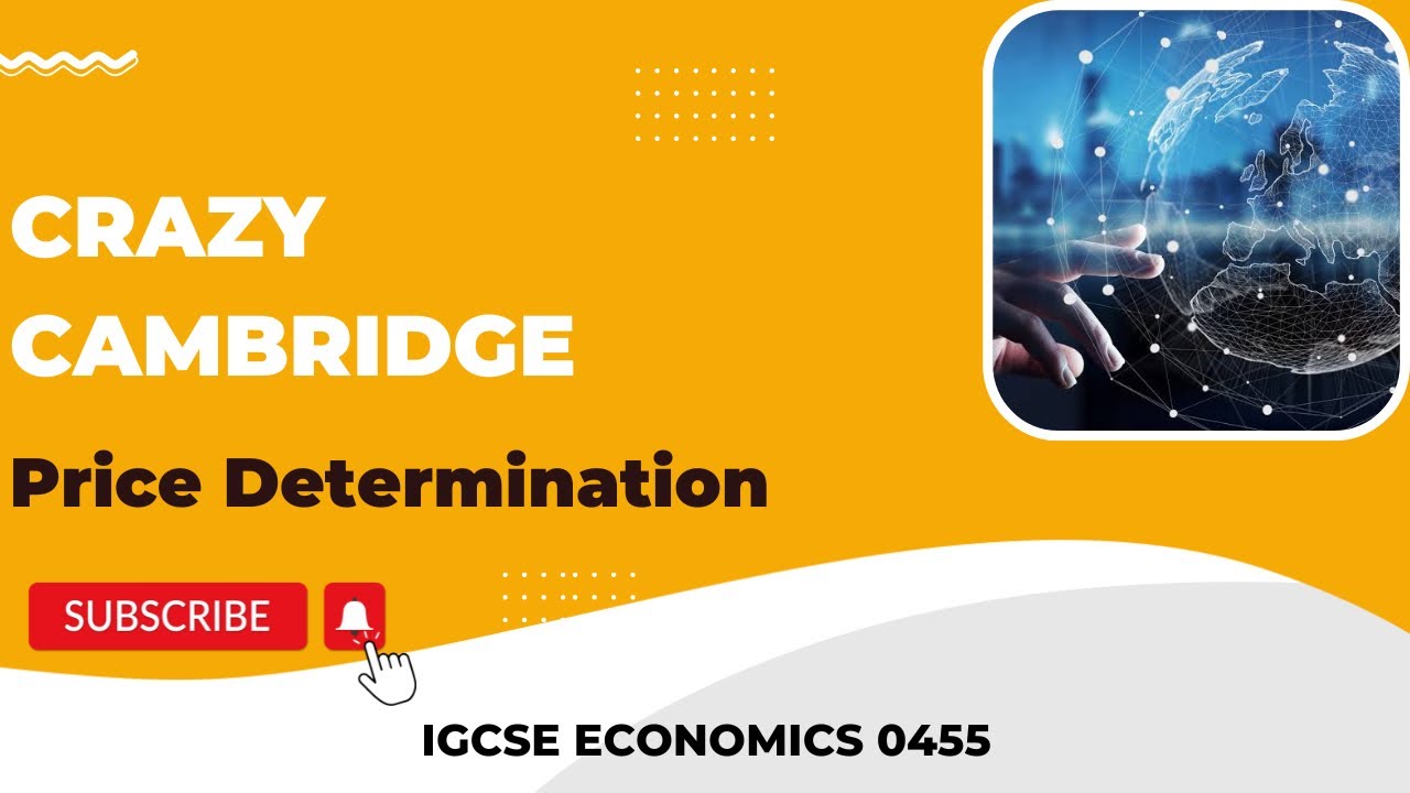 IGCSE ECONOMICS (0455) - Price Determination - YouTube