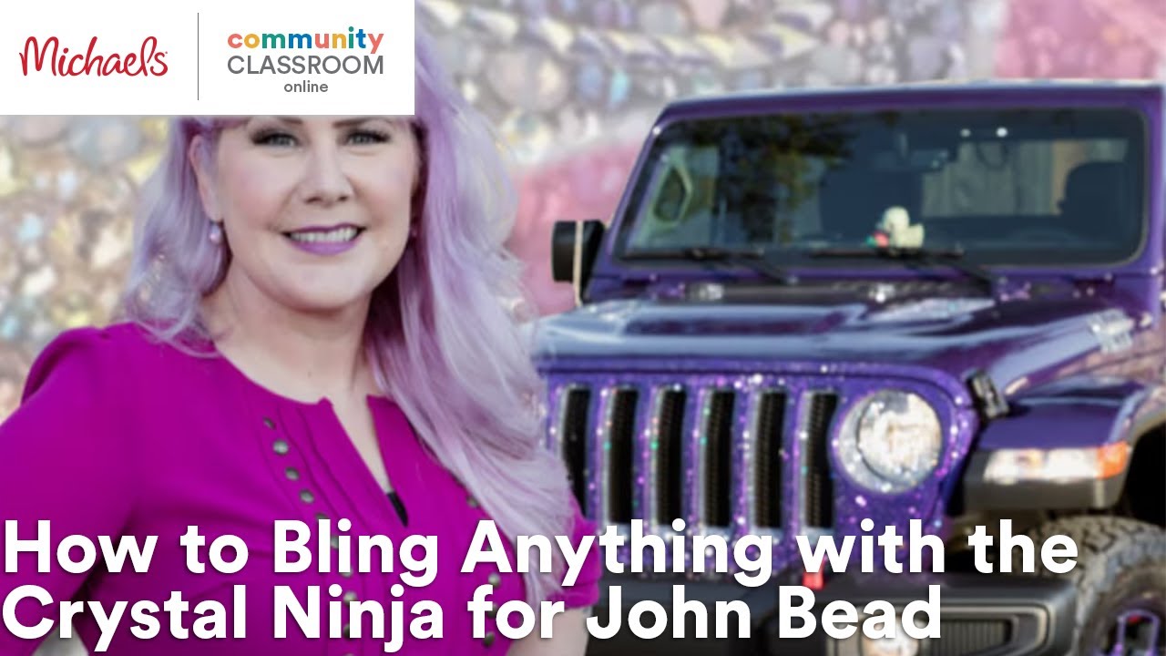 Online Class: How to Bling Anything with the Crystal Ninja for John ...