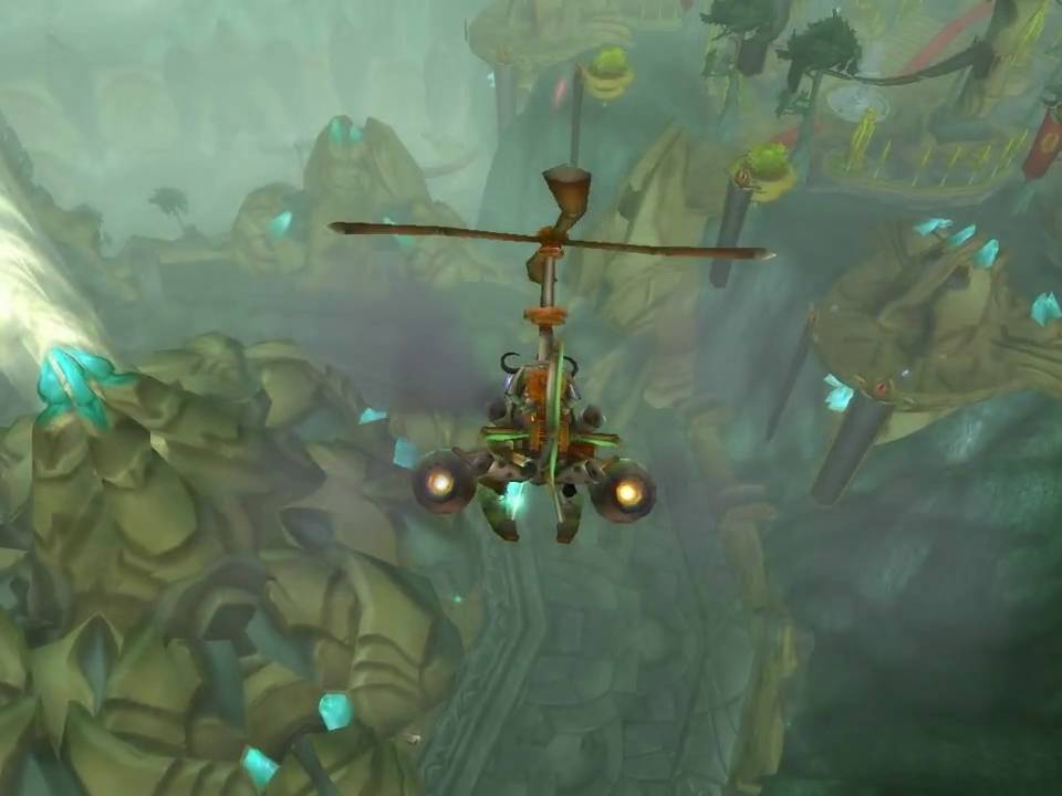 World of Warcraft : A trip in my Helicopter - YouTube