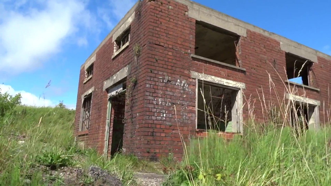 Heysham Exploration, Solitary Ruined Building 'Trimpell Oil Refinery ...