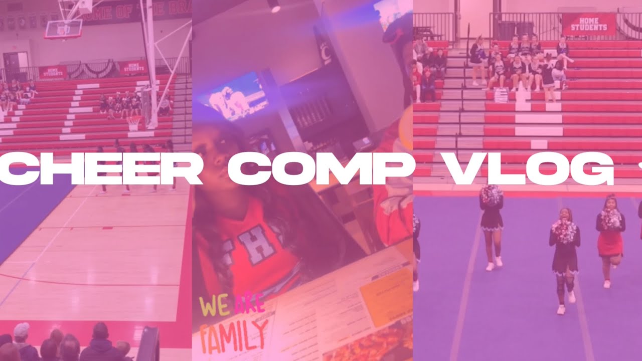 Cheer comp vlog +out to eat with cheer sisters ☆ - YouTube