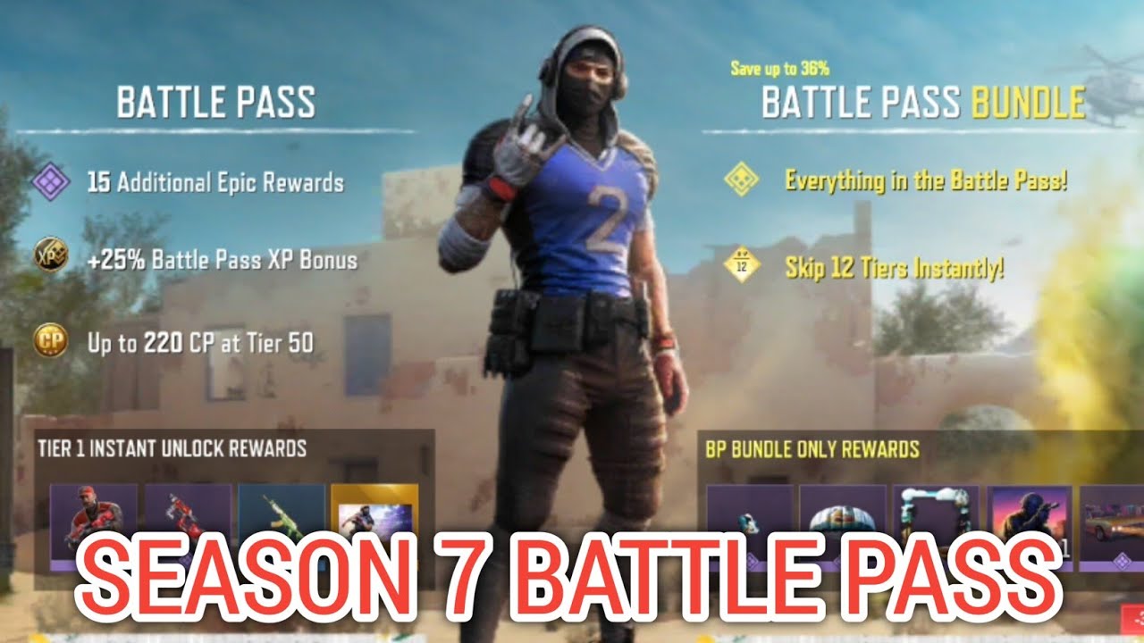 How To Get Season 7 Battle Pass in codm 2024 | codm Season 7 Battle ...