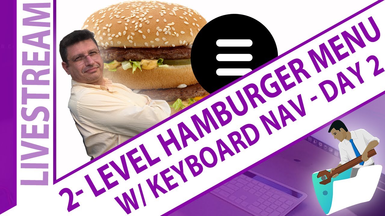 FileMaker 2 Level Hamburger Menu Keyboard Navigation Day 2 - Claris 2 ...