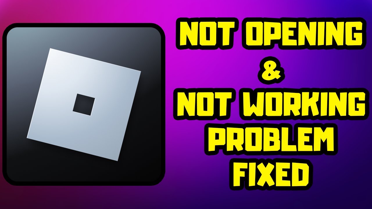 How to FIX Roblox Not Opening / Not Working Problem Android & IOS - YouTube