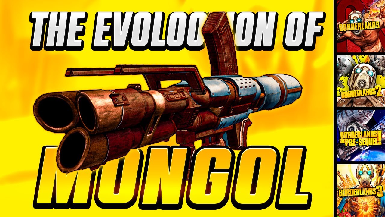 THE MONGOL: THE boss-melting rocket launcher | Borderlands Evolootion ...