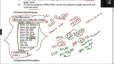 Microprocessor and Interfacing Lab - YouTube