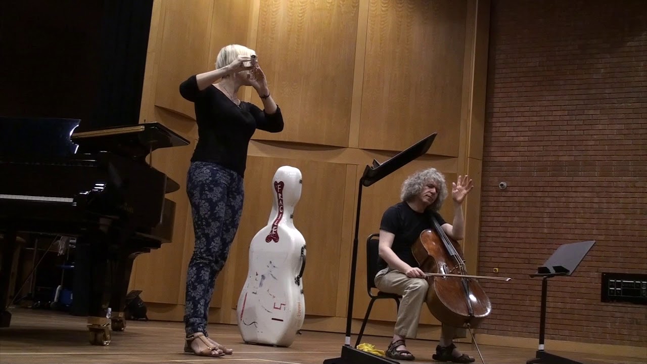 Bach Cello Suite transcr. Fute - Steven Isserlis Masterclass * Part 3 ...