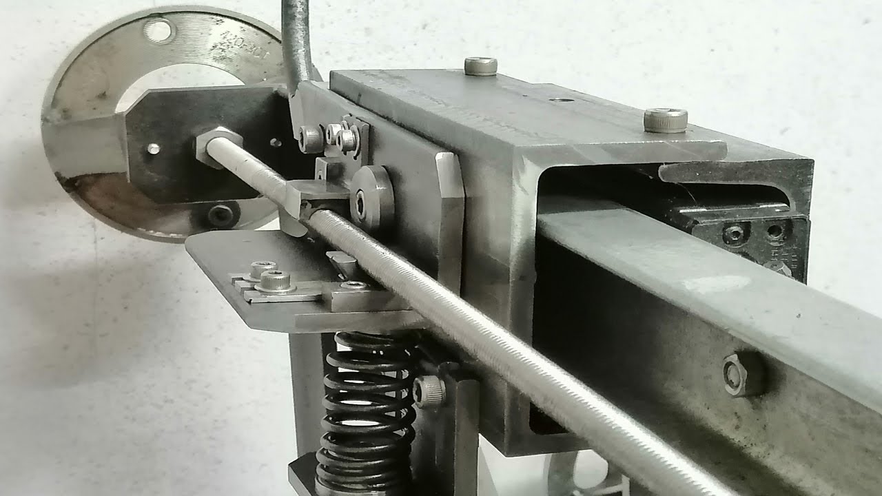 Homemade Lathe Machinetailstock Youtube