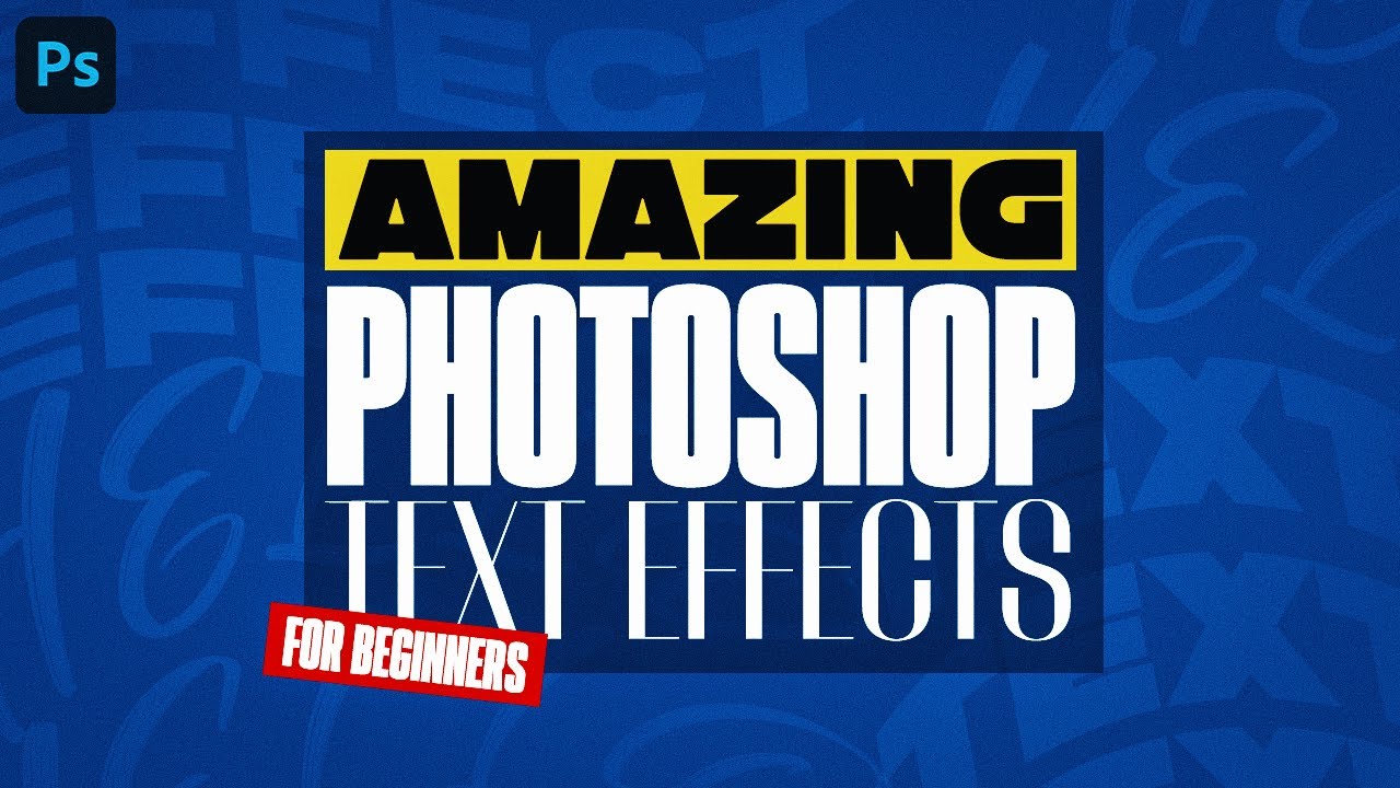 Amazing Photoshop Text Effects 2022! - YouTube
