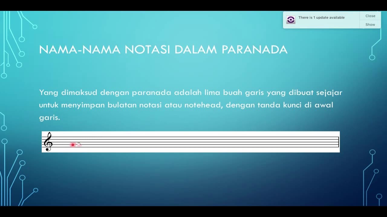 Mengenal Notasi Bag. 1 (Susunan Notasi & Letaknya dalam Paranada ...