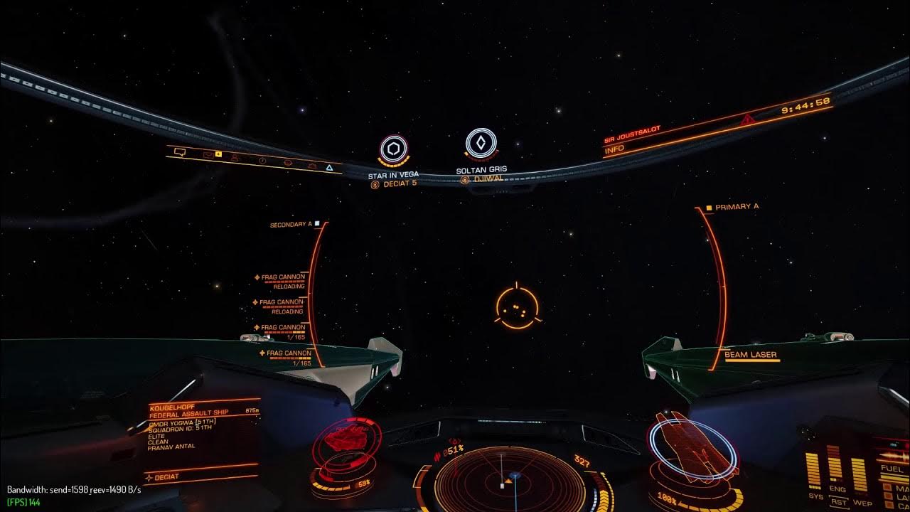 Elite Dangerous PvP - It's Waterloo all over again...Deciat Mamba vs ...
