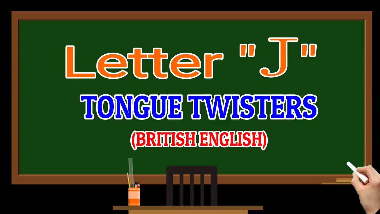 Tongue Twister || Letter J || Kids Tongue Twister || Tongue Exercise ...