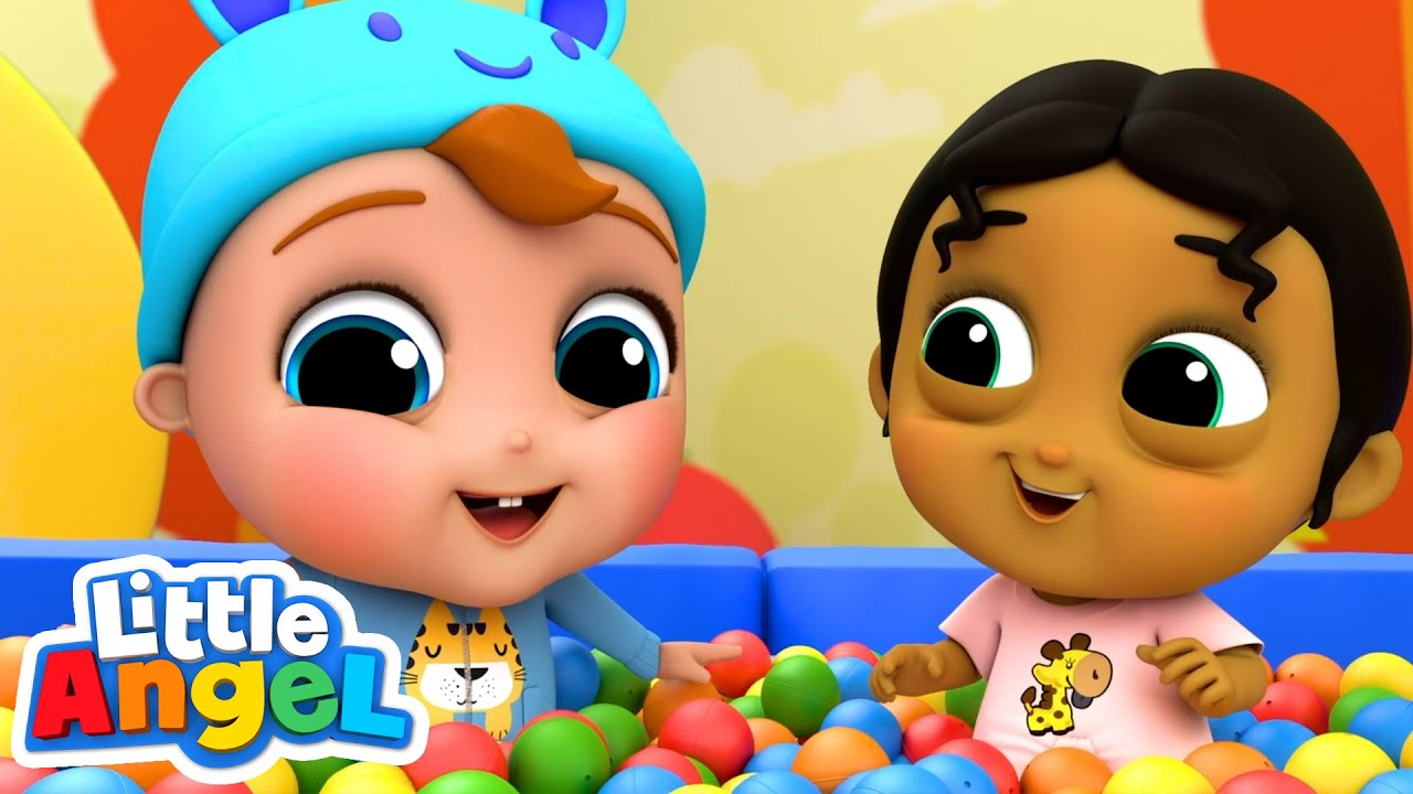 Playground Song! | Little Angel Kids Songs & Nursery Rhymes | Fun Sing ...