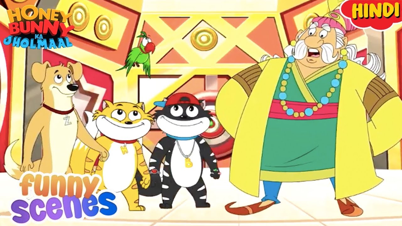 Honey Bunny Best Scenes | Cartoon For Kids | Compilation-136 | Yo Kids ...