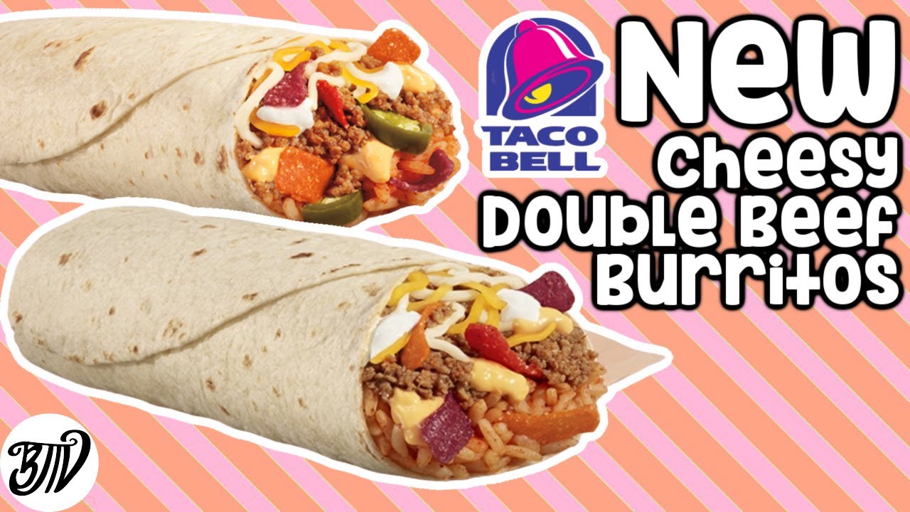 New Cheesy Double Beef Burritos @TacoBell || Drive Thru Thursday - YouTube