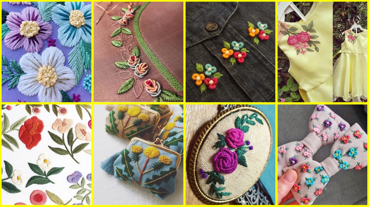 Brazilian embroidery designs for dresses | baby frocks | hair ...
