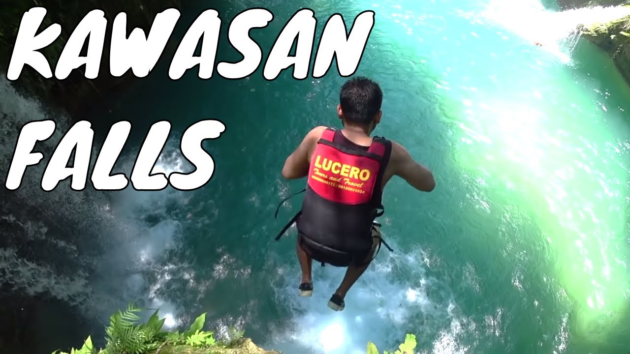 Kawasan Falls, Cebu - CLIFF JUMPING & CANYONEERING (Philippines. Vlog ...