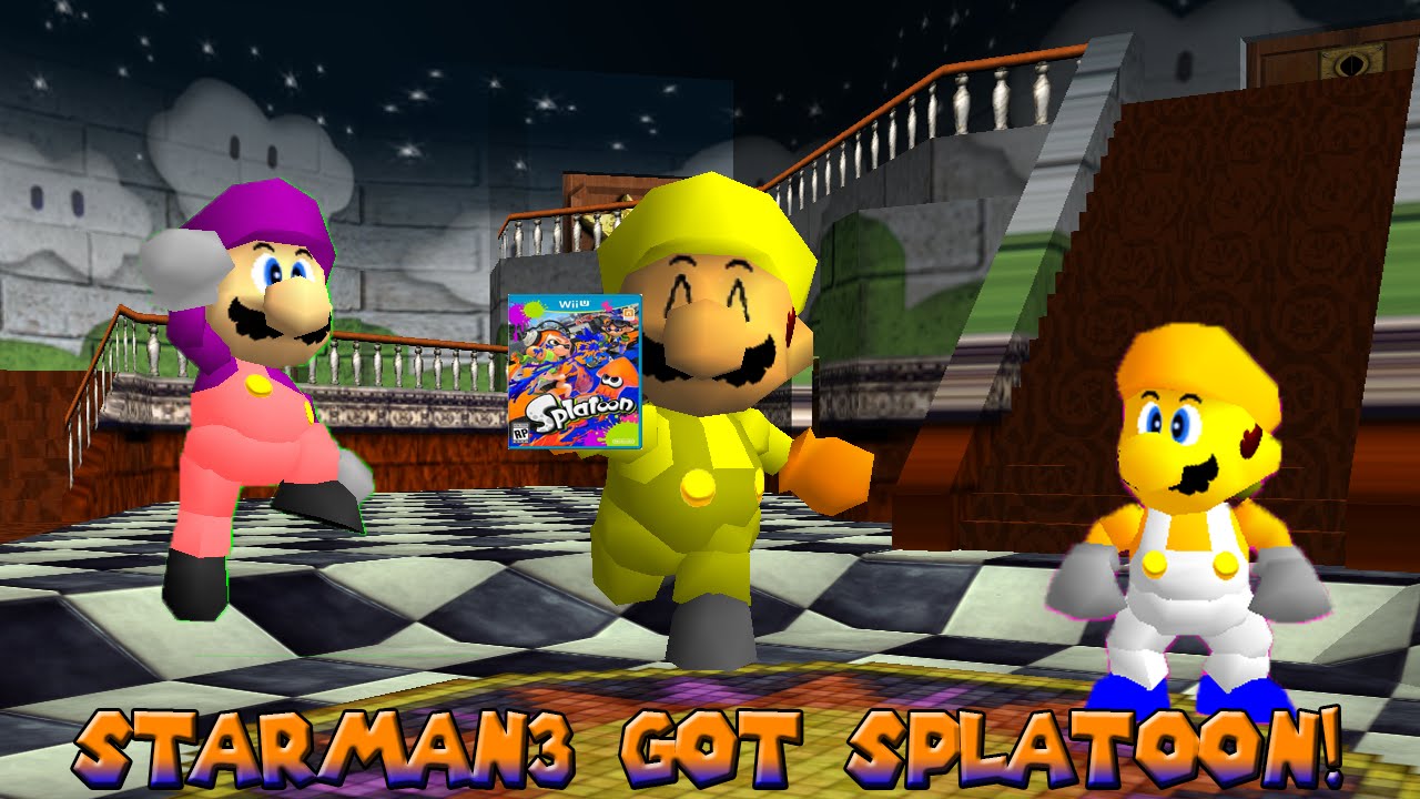 Starman Mario 64 DeviantArt Happy #MAR10Day, What's Your Favorite