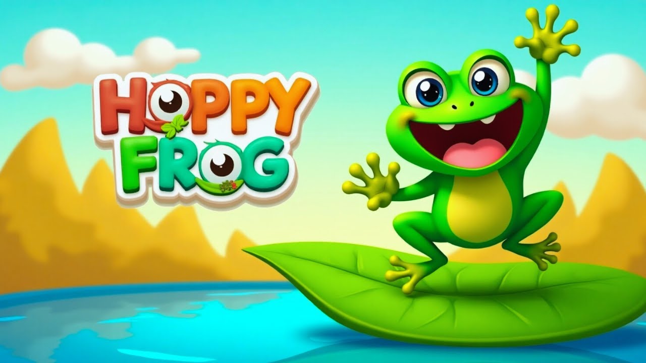 Hoppy the Frog Poem 🐸 | Kids Favorite Frog Poem | New Kids Poem 2025 ...