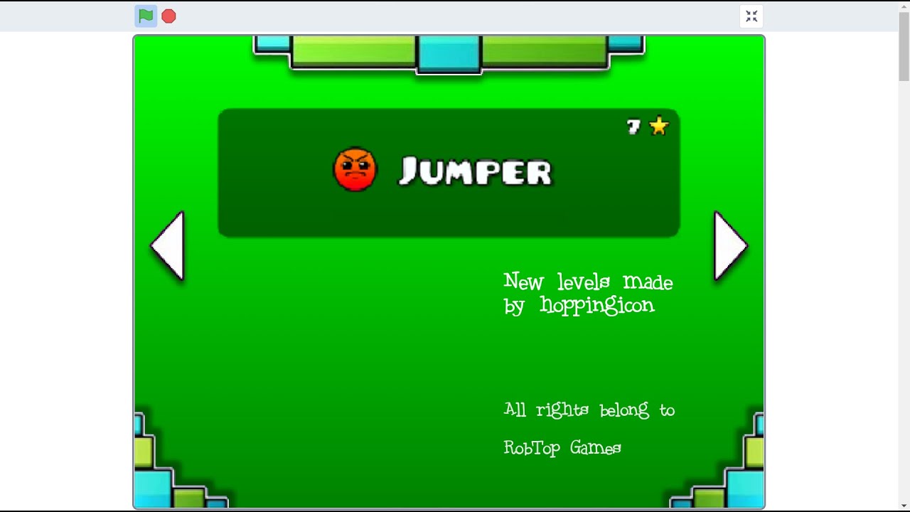 Geometry Dash Jumper (Scratch Version) - YouTube