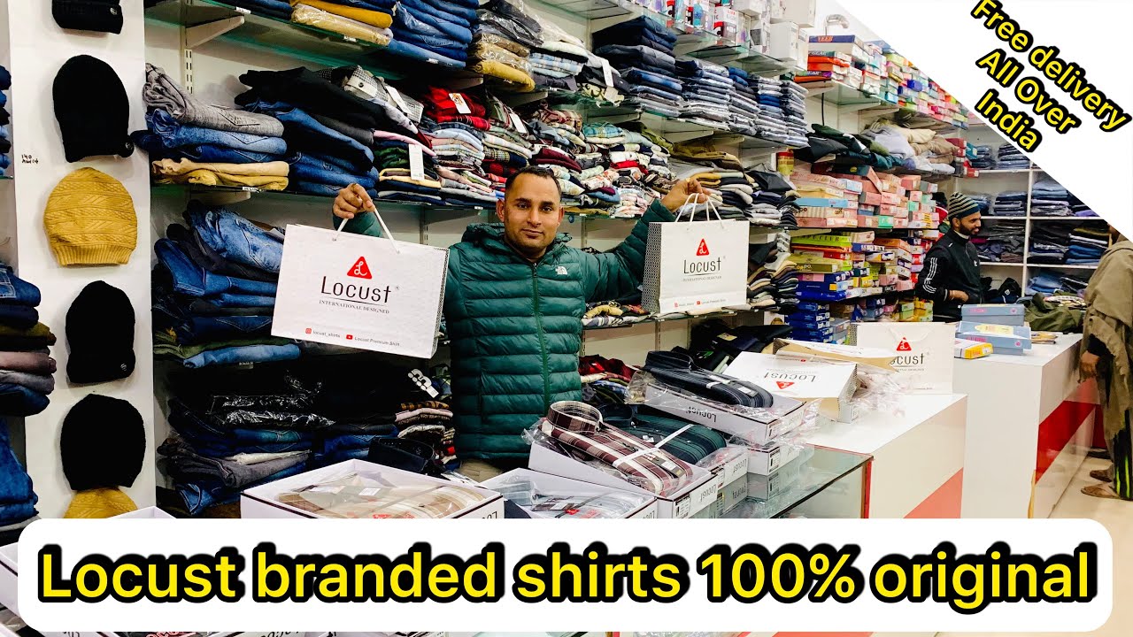Locust branded shirts 100% original - YouTube