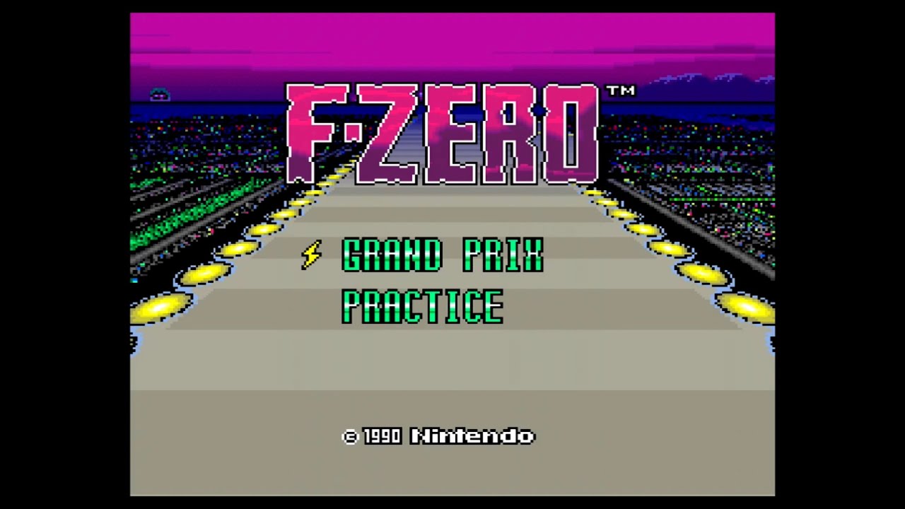 【SFC】F-ZERO【実況なし/初見プレイ/ゲームボーイアドバンス/720p/60fps/GAMEBOY ADVANCE/レトロフリーク】 - YouTube