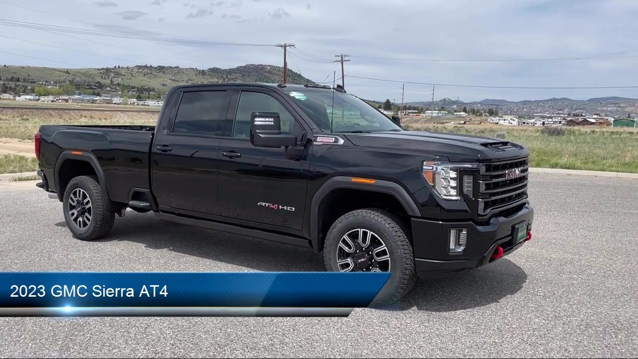 2023 GMC Sierra AT4 Butte Anaconda Helena Bozeman Dillon Missoula - YouTube